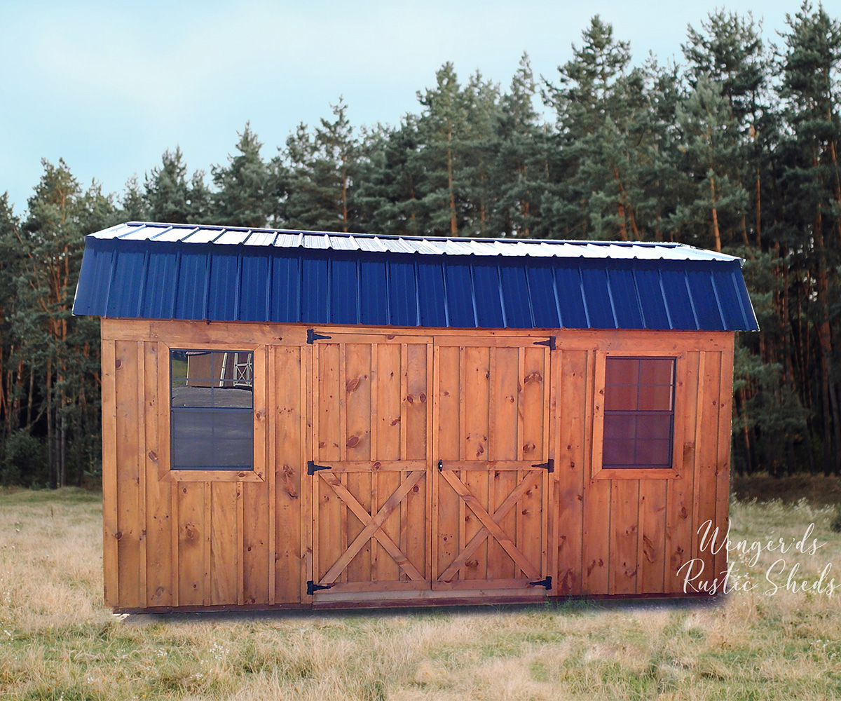 Kiln-Dried Pine Sheds In Caledonia, NY | Gigglin' Pig