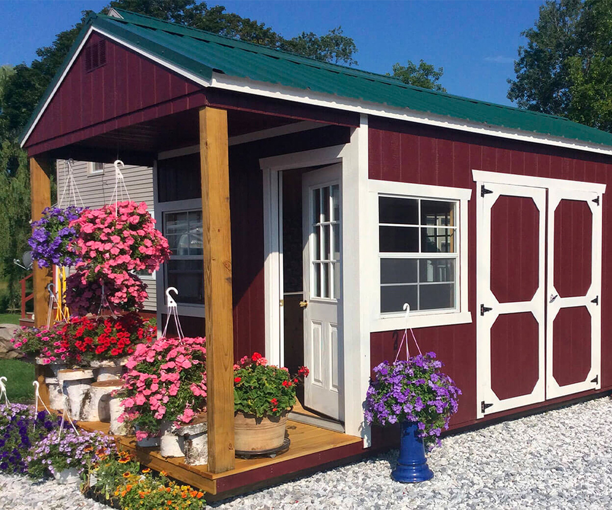 Custom Outdoor Sheds | Gigglin' Pig