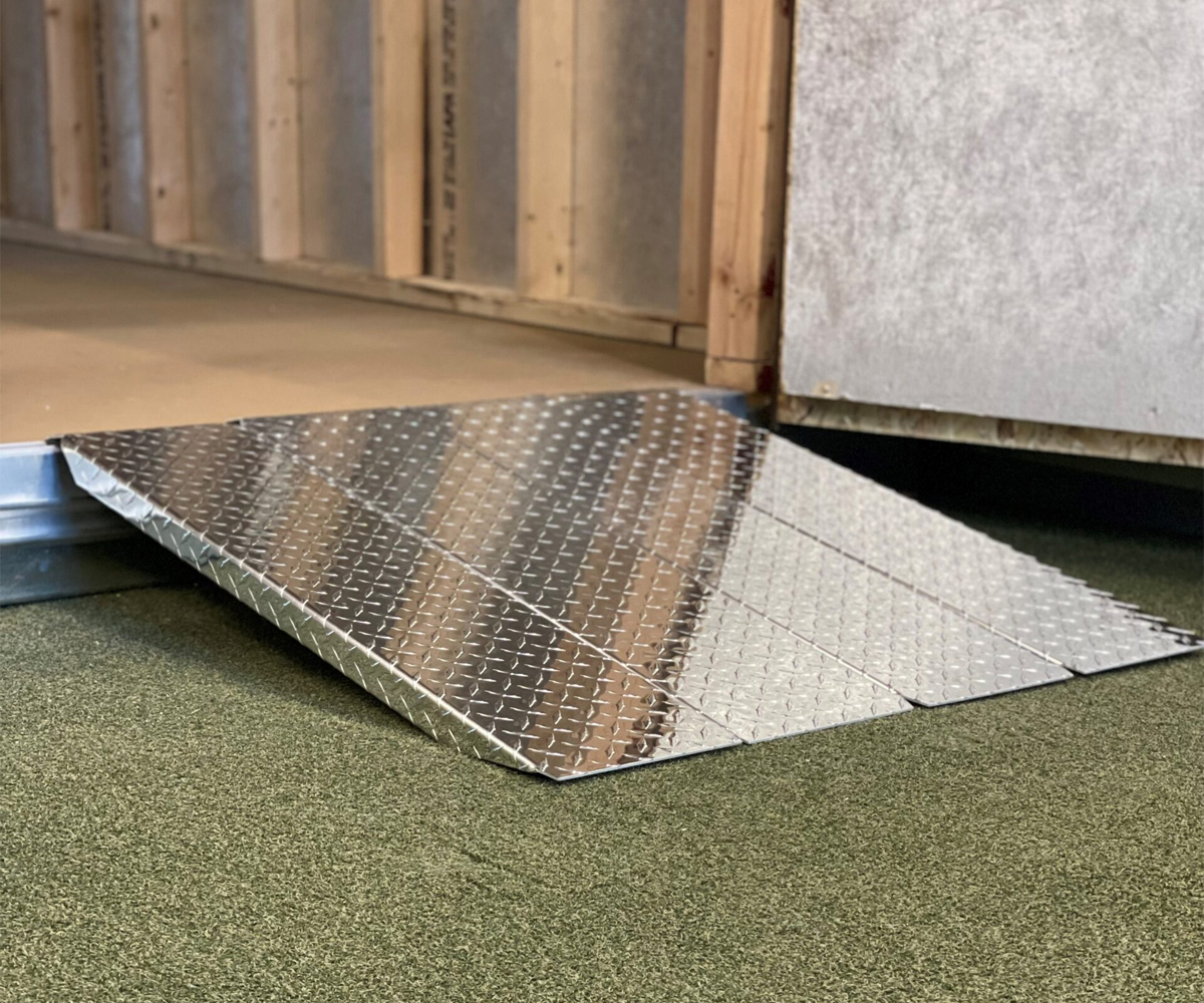 Aluminum Shed Ramps | Gigglin’ Pig | Caledonia, NY